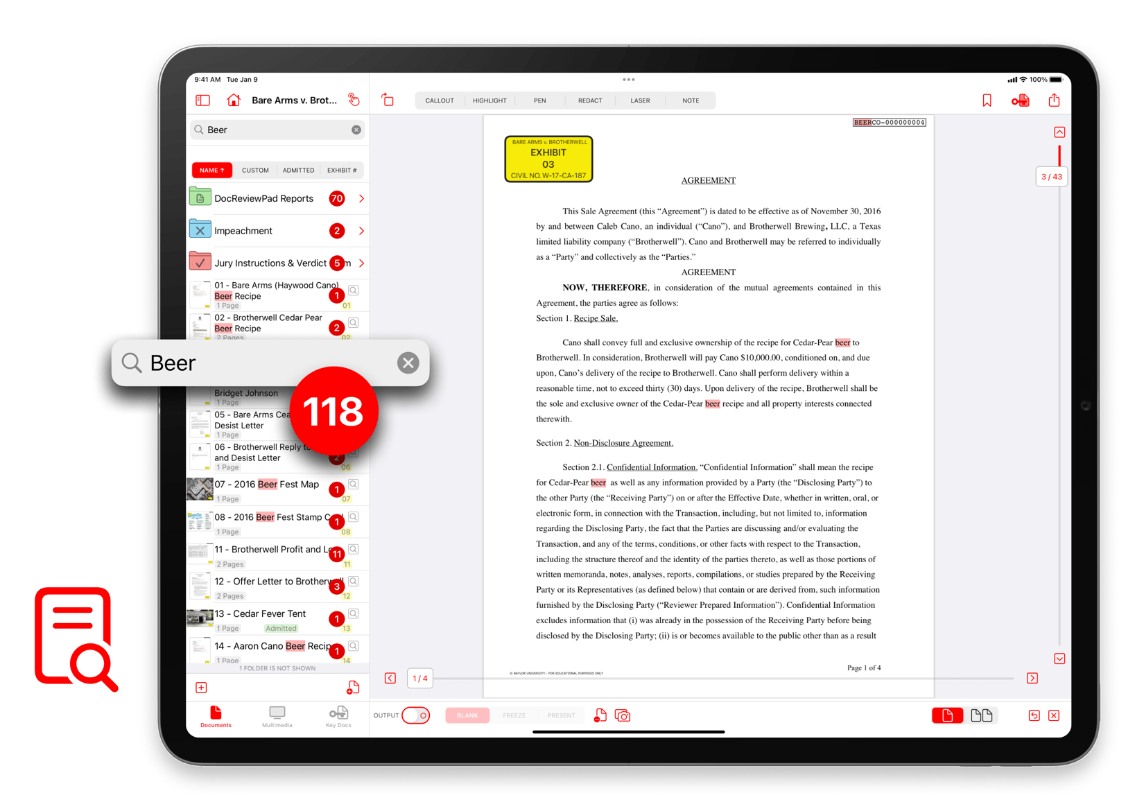 TrialPad — Trial Presentation Software
